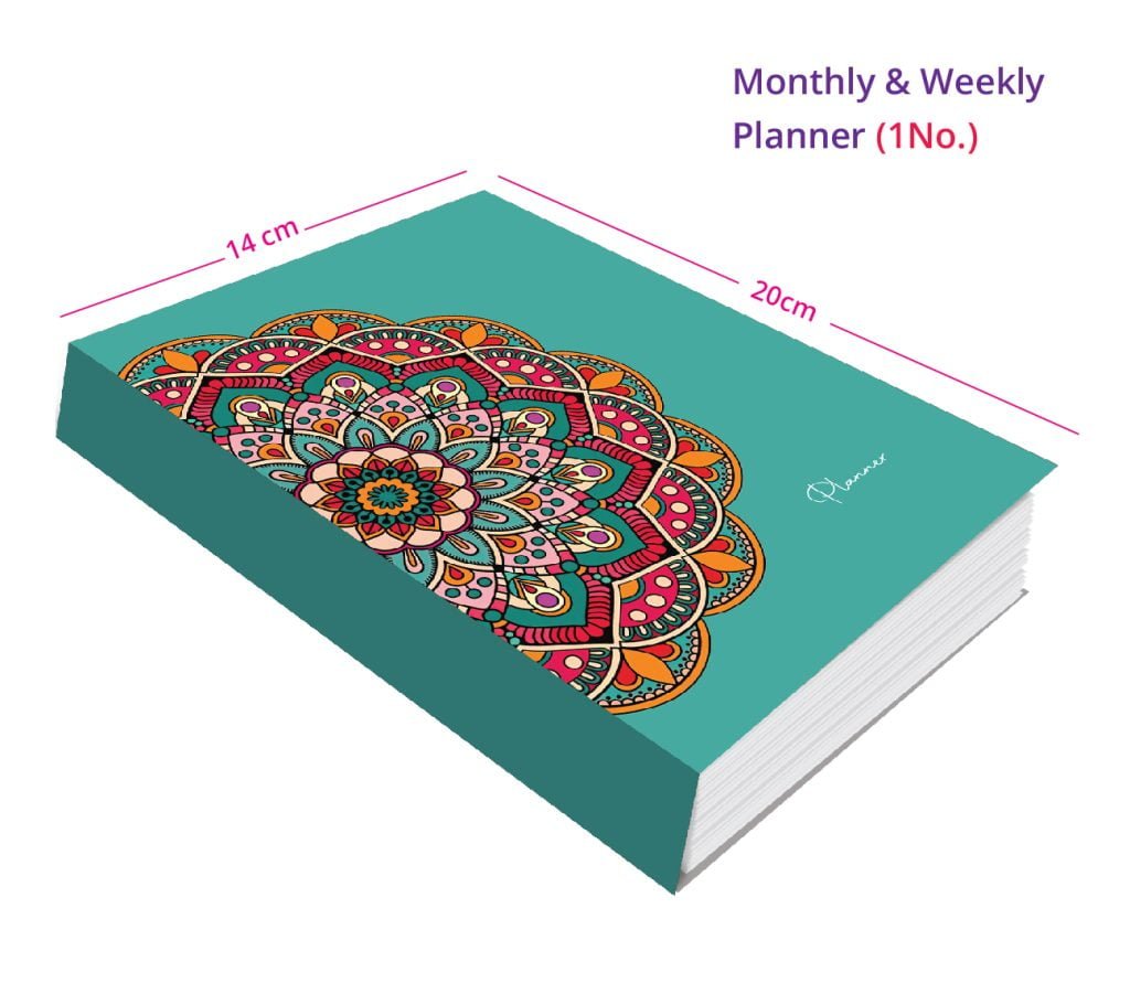 Monthly Planner Mandala - Paperaft